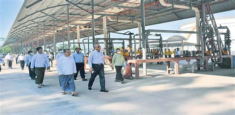 မန္တလေးမြို့ မြန်မာ့စွမ်းအင်ကဏ္ဍဖွံ့ဖြိုးတိုးတက်ရေး အများပိုင်ကုမ္ပဏီလီမိတက်၏ စက်သုံးဆီ သိုလှောင