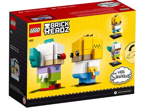 Lego Brickheadz 41632 Homer Simpson Und Krusty Der Clown Lego