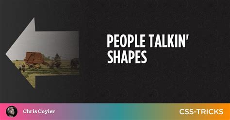 People Talkin Shapes Rcss