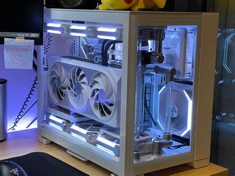 Lian Li O11 Mini Rtx 4080 Aero Oc Vertical Mount With Water Cooling