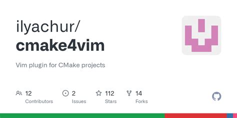 Github Ilyachurcmake4vim Vim Plugin For Cmake Projects