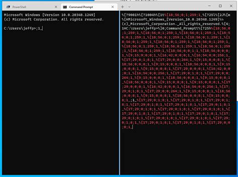 Leaked Terminal Escape Codes Into Shell Text Issue 14537 Microsoft Terminal GitHub