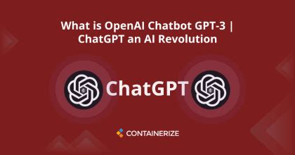 什么是Openai Chatbot GPT CHATGPT AI革命