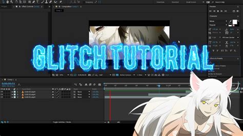 After Effects Amv Glitch Tutorial Pixel Sorting Youtube