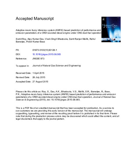 Pdf Adaptive Neuro Fuzzy Inference System Anfis Based Models For Predicting The Weld Bead