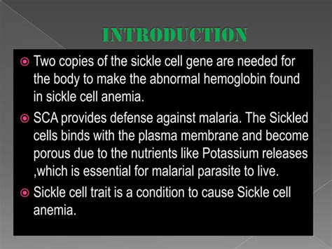 Sickle Cell Anemia Ppt