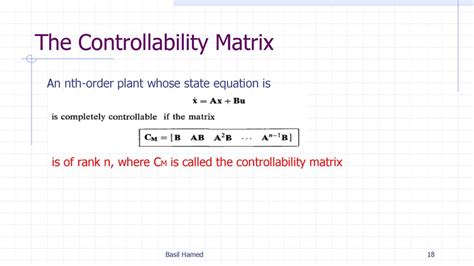 Lect 6 Pole Placement Basil Hamed Ppt Download