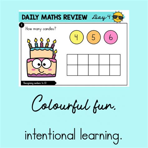 Daily Maths Slides For Prep Set 1 Teachie Tings Time Saving