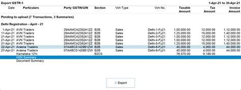 how to file gstr 1 manually using tallyprime tallyhelp
