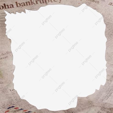 빈티지 신문 일러스트 찢어진 테두리 찢어진 종이 신문 찢어지다 레트로 Png 일러스트 및 Psd 이미지 무료 다운로드 Pngtree 빈티지 신문 신문 빈티지