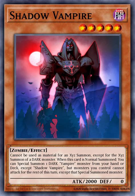 Shadow Vampire Yu Gi Oh Card Database Ygoprodeck