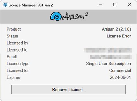 Issue Validating License Mindsightstudios