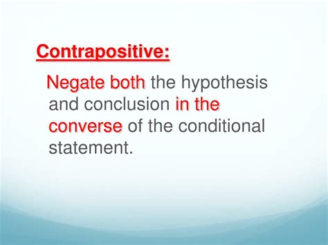 PPT Geometry Big Idea Analyze Conditional Statements PowerPoint