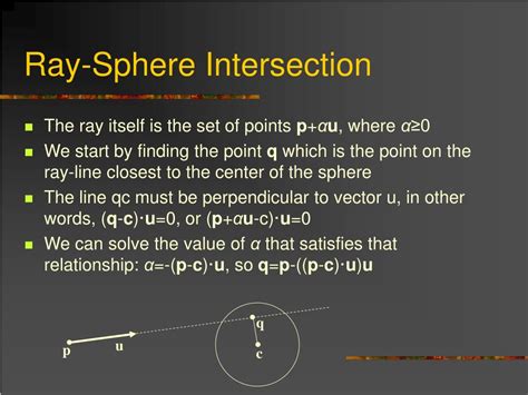 ppt ray tracing powerpoint presentation free download id 349892
