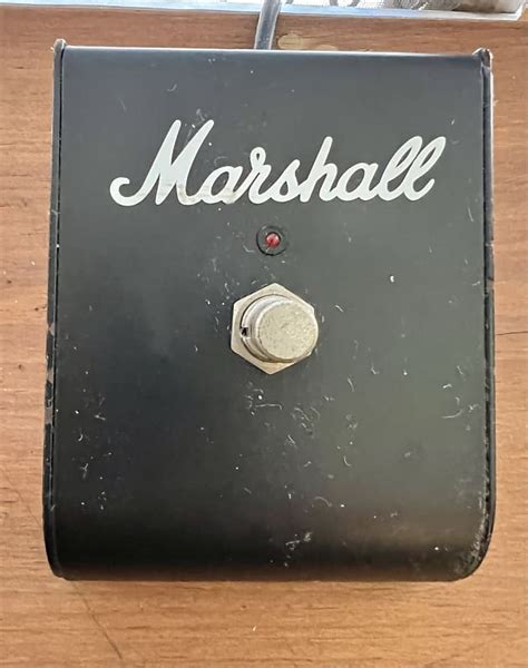 Marshall One Button Footswitch 1 Foot Switch For Marshall Amp Reverb
