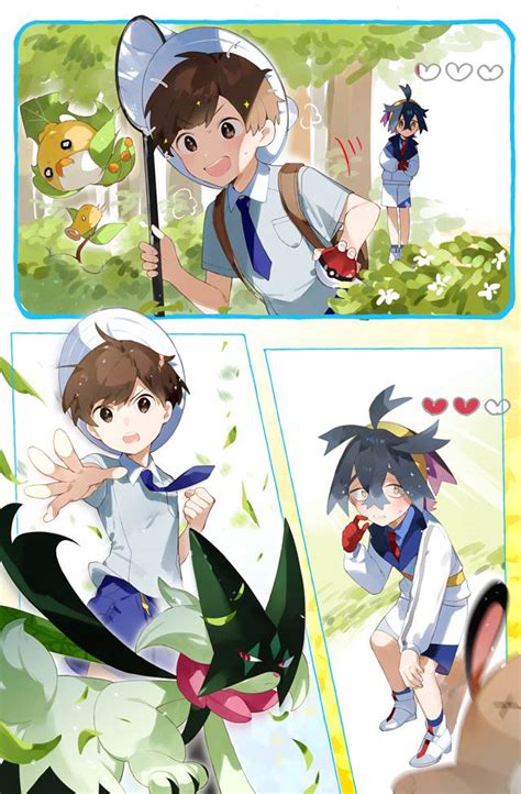 宝可梦朱紫kieran Pokémonharuto Pokemonpokémon 1000 Bookmarks 小唄お