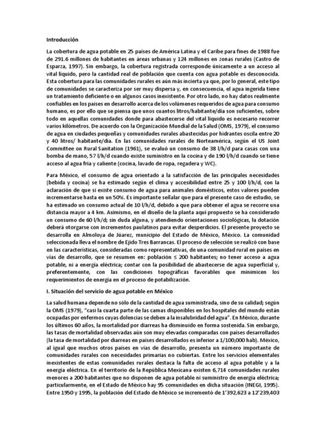 Potabilizacion Del Agua Pdf