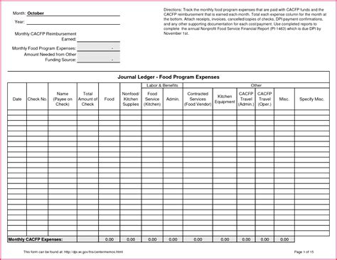 3 Monthly Ledger Sheets 27283 FabTemplatez