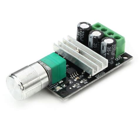 Pwm Dc Motor Speed Regulator Control Switch For Dc Motors 6v 12v 24v