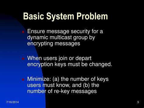 Ppt Combinatorial Optimization Of Multicast Key Management Powerpoint Presentation Id1803365
