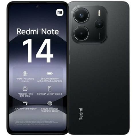 Xiaomi Redmi Note 14 4G NFC Dual SIM 8 256GB Midnight Black Skroutz Gr