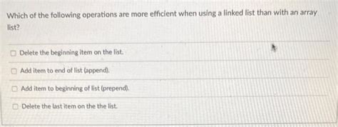 Solved Assume You Have A Linked List Data Structure With N