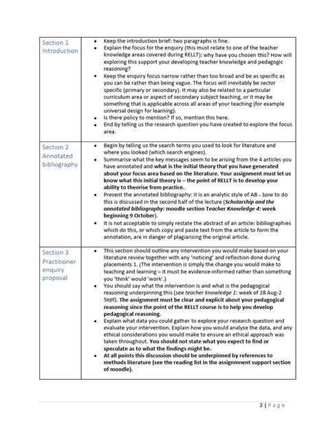 Assisgnment Guidelines Pdf Pedagogy Knowledge