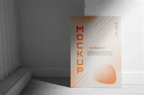 우아한 장면에서 포스터 모형 프리미엄 Psd 파일 우아한 장면에서 포스터 모형 프리미엄 Psd 파일