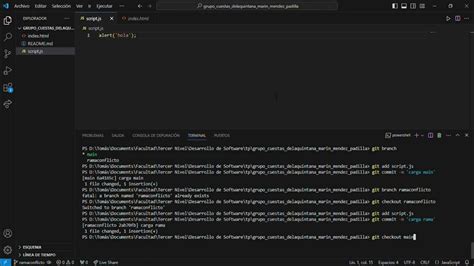 Conflictos En Git Grupo 3k05 Dds Utn Frc Youtube