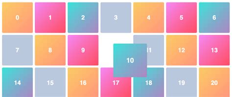 how to create a 2d draggable grid with react spring the showdown dev