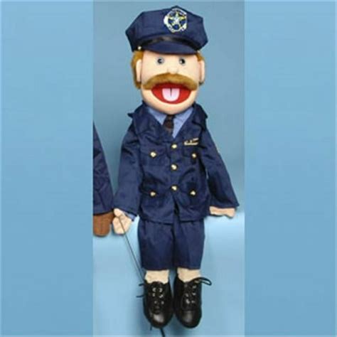 Sunny Toys Gs4308 Large 28 In Full Body Policeman Puppet With Big Hand