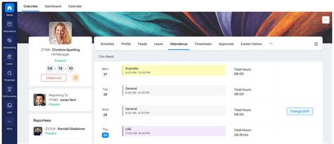 Employee Shift Management Software Shift Scheduling Zoho People