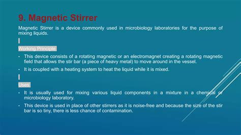 Basic Microbiology Lab Equipments Pptx