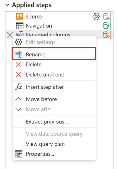 pasos aplicados power query microsoft learn
