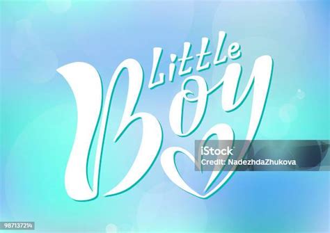 아름 다운 손으로 쓴된 텍스트 휴일 질감된 배경에서 소년 아기 샤워 아기의 탄생 엽서 포장 옷에 인쇄 배너 벡터입니다 공휴일에 대한 스톡 벡터 아트 및 기타 이미지 Istock
