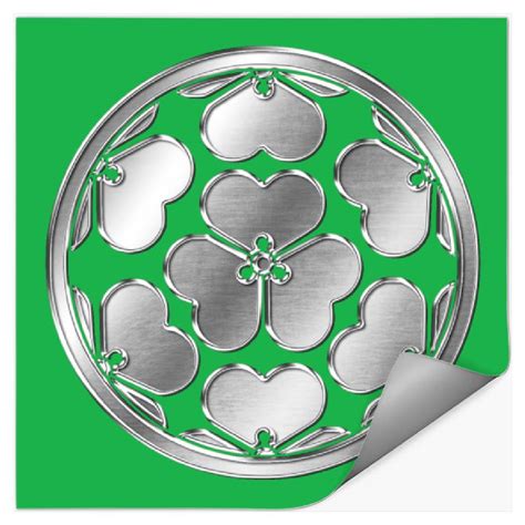 Chosokabe Clan Kamon Silver Chrome Sold By Janella Level Sku 33433923 30 Off Printerval