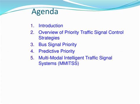 Transit Signal Priority Evolution Ppt Download