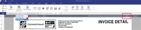 how to extract multiple invoices to a single file csv [attached free