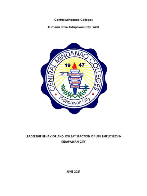 final data analysis pdf job satisfaction leadership