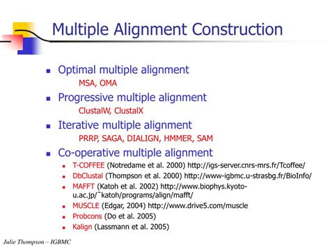 PPT Multiple Sequence Alignment PowerPoint Presentation Free Download ID