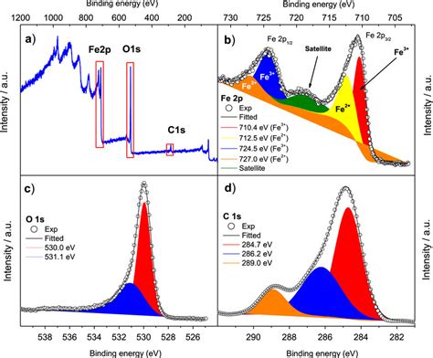 X Ray Photoelectron Spectroscopy Characterization Of Fe3o4 Composite