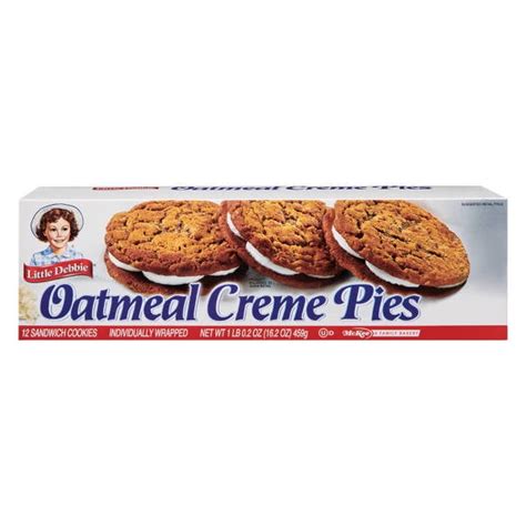 Little Debbie Oatmeal Creme Pies 12 Count Pack Of 2
