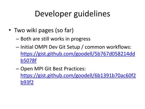 ppt open mpi git migration powerpoint presentation free download