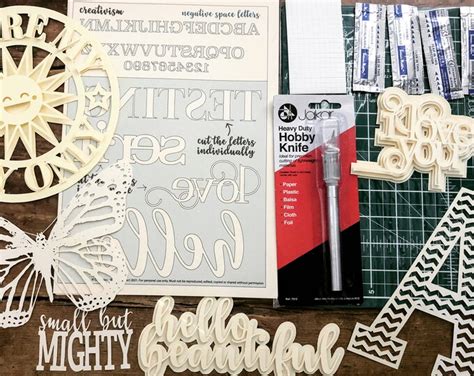 Ultimate Paper Cutting Kit Papercut Kit Diy Craft Kit For Adults