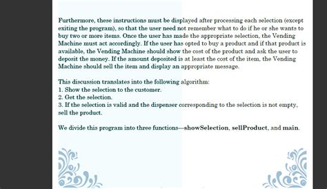 Solved Programming Assignment Vending Machine A Common