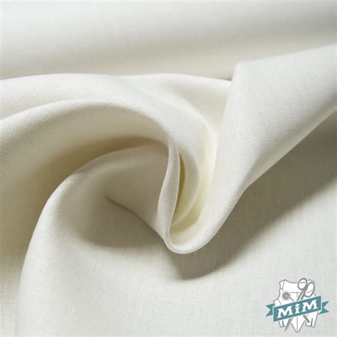 Telas De Lino Natural Blanco En Diversos Gramajes Mimcostura