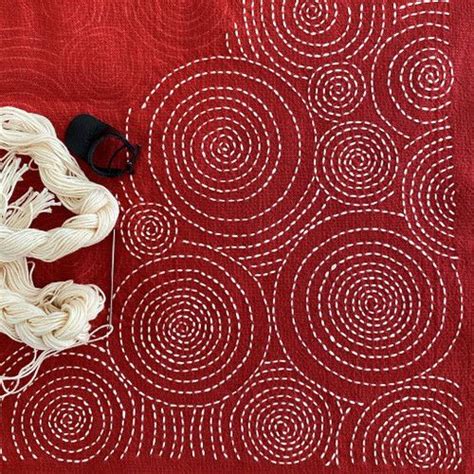 How To Sashiko Stitch Instructions For Beginners Step By Step