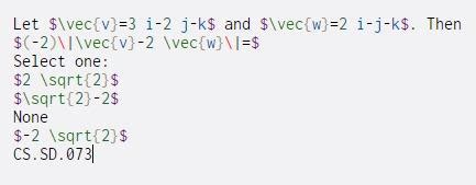 Solved Let Vec V 3 I 2 J K And Vec W 2 I J K Then Chegg Com