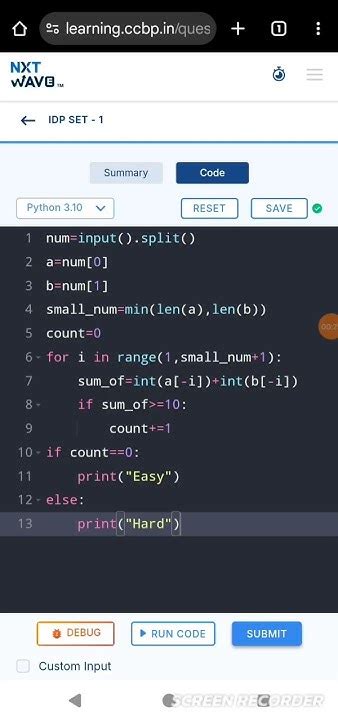 Difficult Addition Using Python Ccbp Nxtwave Coding Nxtwaveccbp