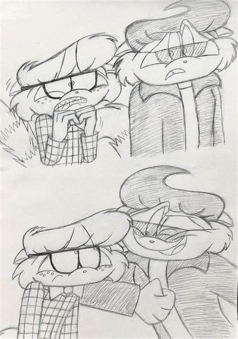 Dennis And Dallas Interaction Sketches By Irishbeckycartoons On Deviantart
